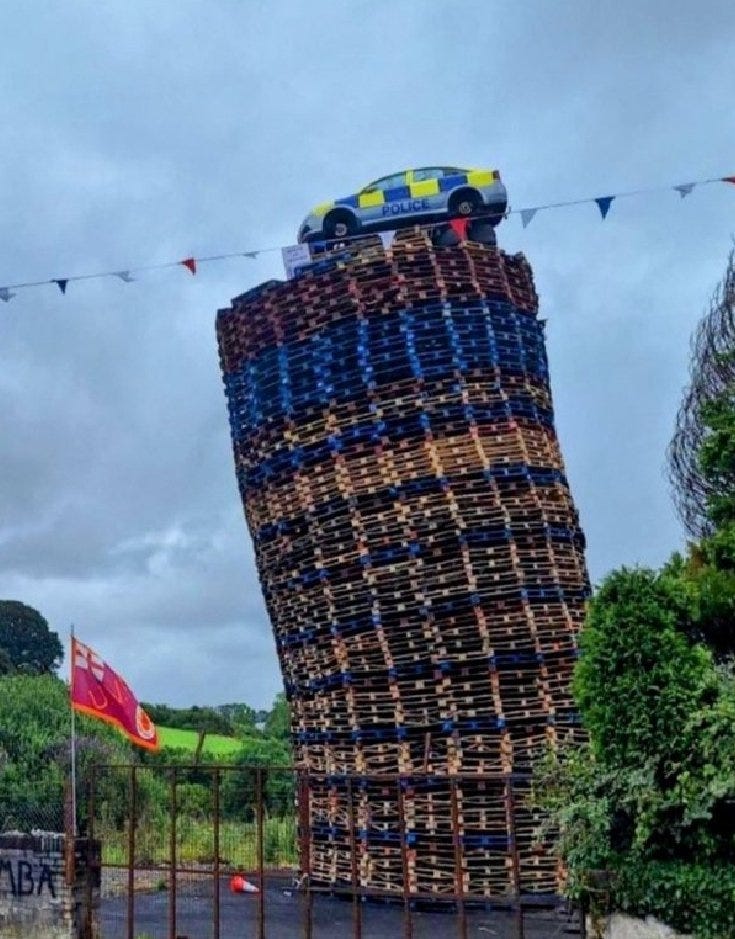 The 12 July: Bonfires and Barricades | by Bella Caledonia | Jul, 2024 ...