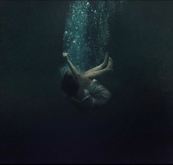 “In a world full of people, here I am, drowning under the weight of my ...