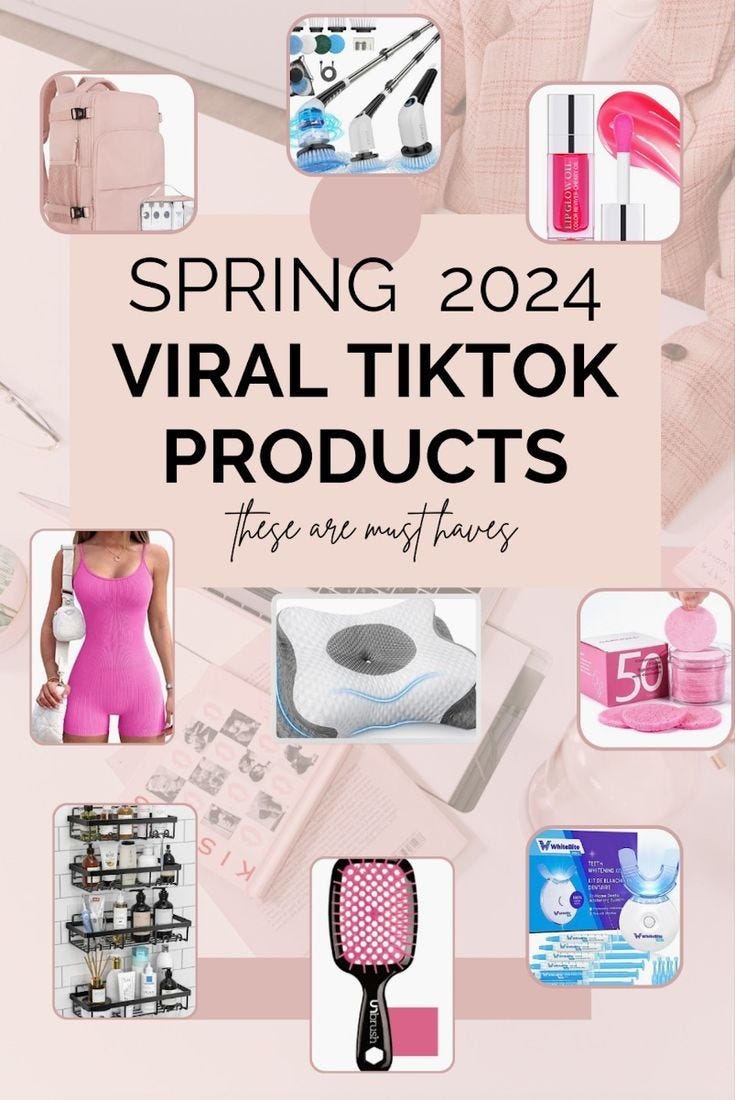 Spring 2024: Viral TikTok Products You Need to Know About | by ...