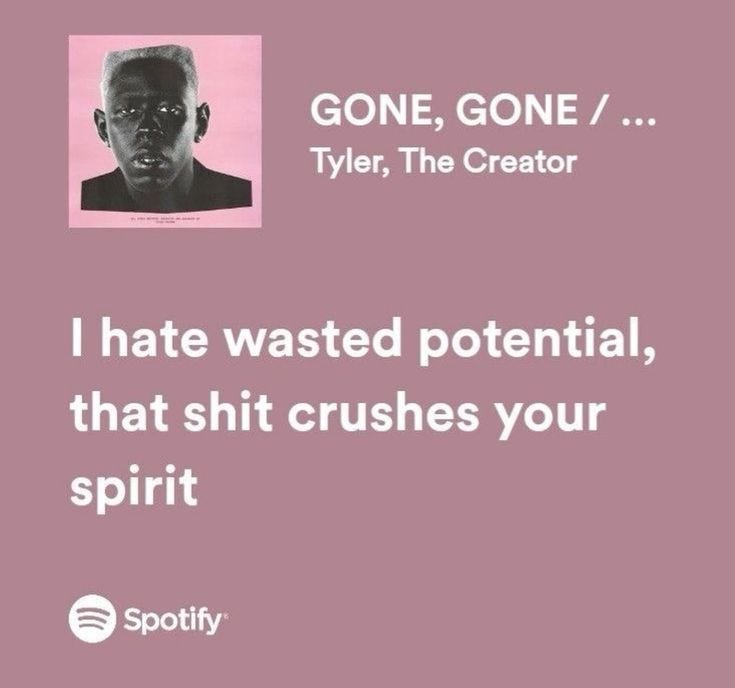 Lost Potential.. but is it tho??? | by 🎀🌹zian🌹🎀 | Medium