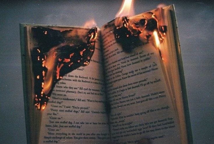 “I don’t close the chapter; I burn the book.” | by Minahil | Medium