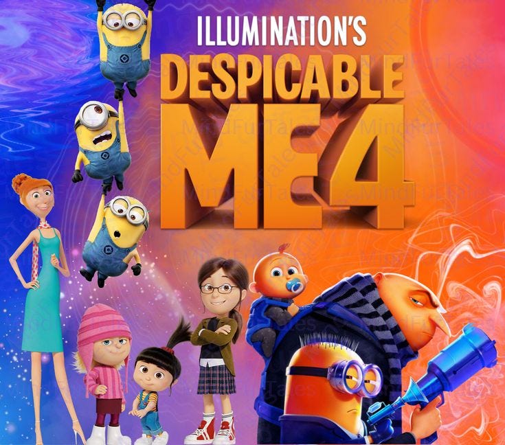 (Part 2) My film review — Despicable Me 4 @4DX | by Ms. Emmary | Jul ...