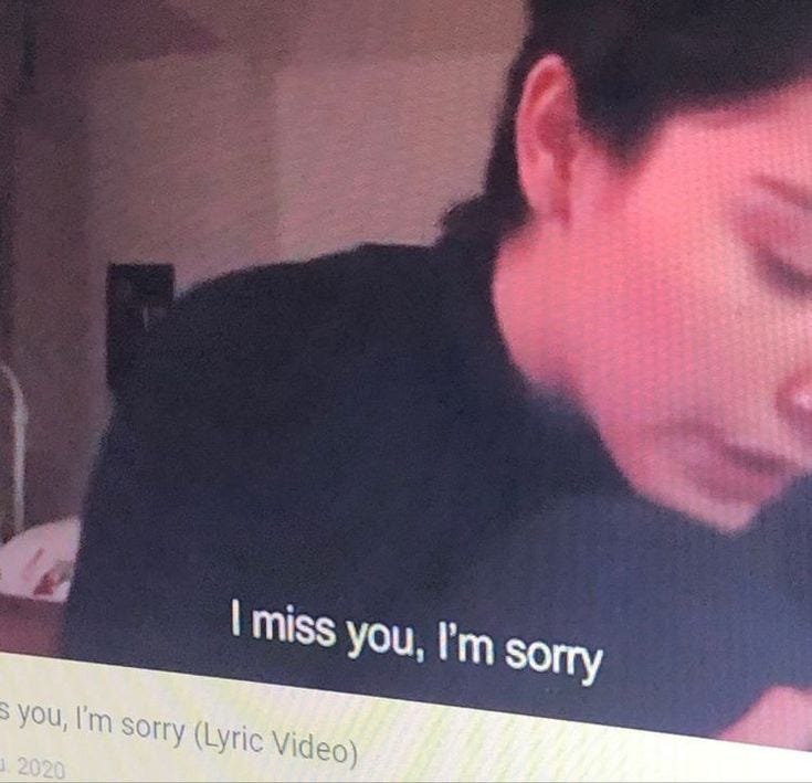 I miss you, I’m sorry. — I will make it, i will. | by Ashley A. | Jul ...