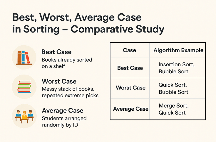 Best, Worst, and Average Case in Sorting — Comparative Study | by Palak ...