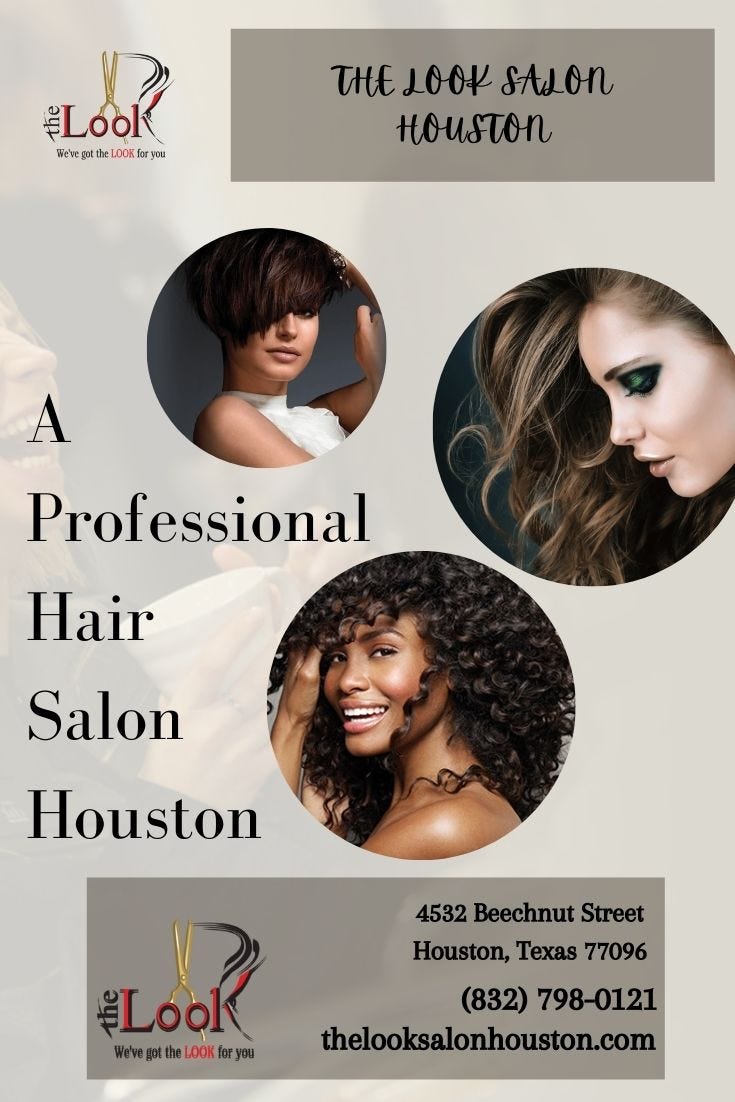 Find a Professional hair salon in Houston - The Look Salon Houston - Medium
