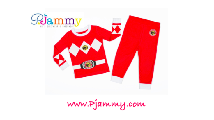 Power Rangers ‘Mighty Morphin Red Ranger’ Cotton Costume Pajama Set ...
