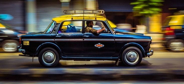 Does Nostalgia Take a Taxi?. I saw a black and yellow taxi today and ...