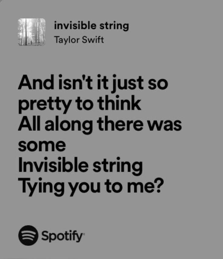 Invisible Red String Theory. invisible string//Taylor Swift… | by ...