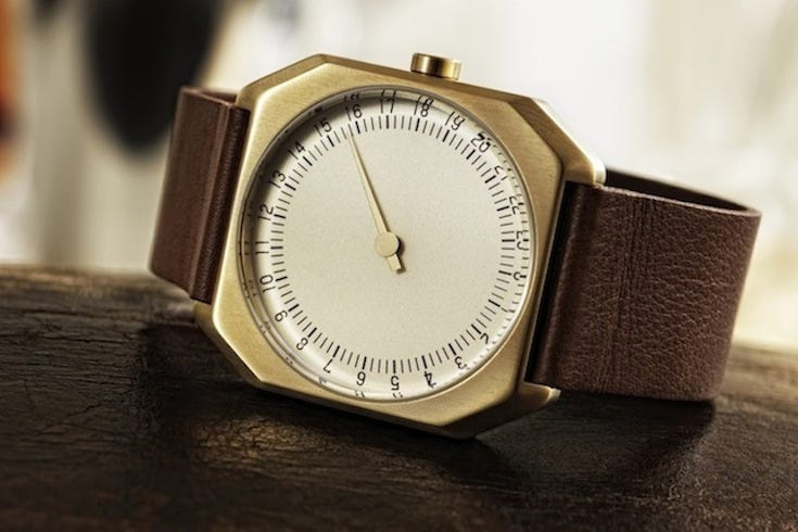 Slow Jo 24-Hour One Hand Watch. Cool Gadgets Via The Gadget Flow | by ...