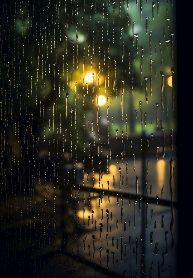 When It Rains. The preacher’s voice droned on, a… | by The Patricia ...