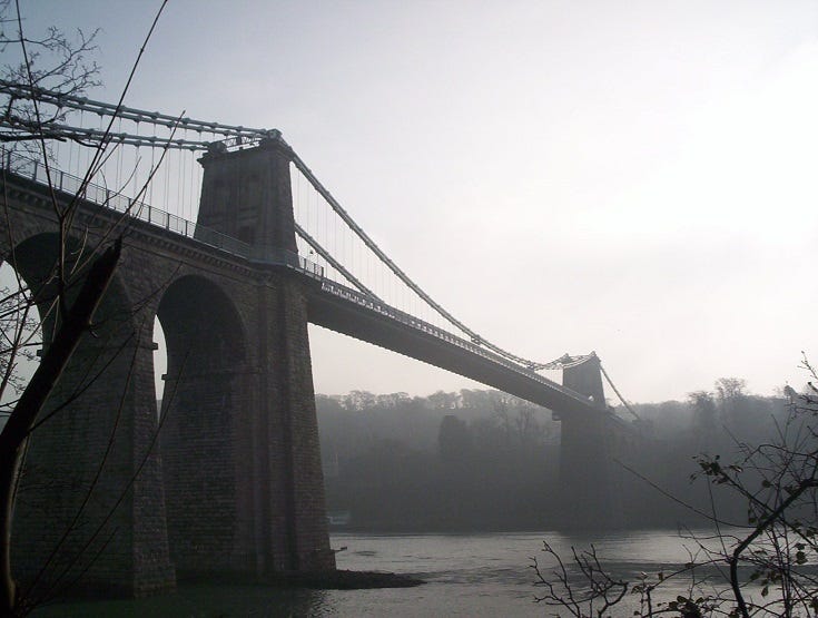 The Menai Bridge: Telford’s Wonderful Design | by John Welford | Read ...