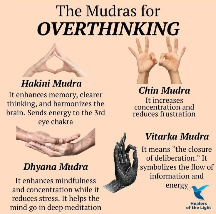 Mudras for Overthinking : Finding Peace in a Busy Mind | by vishal ...