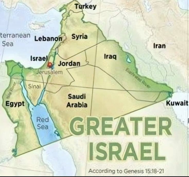 “Greater Israel: The Map That Wouldn’t Stop Zooming” - Asad chishti ...