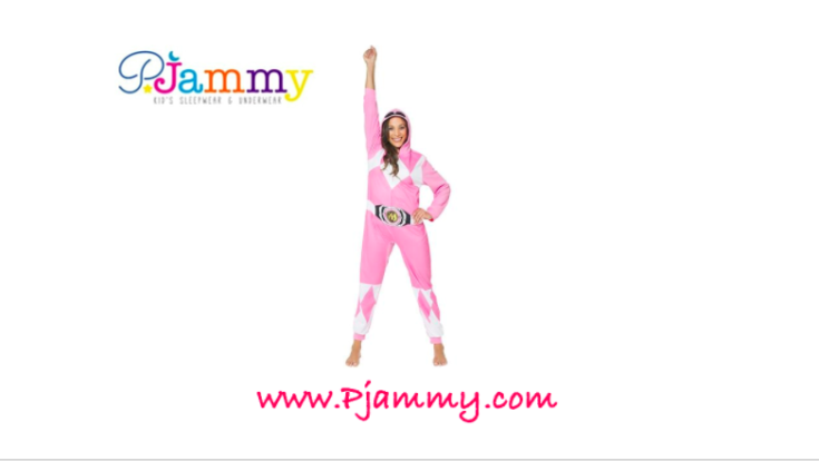 Power Ranger ‘Mighty Morphin Pink Ranger’ Ladies One Piece Pajama | by ...