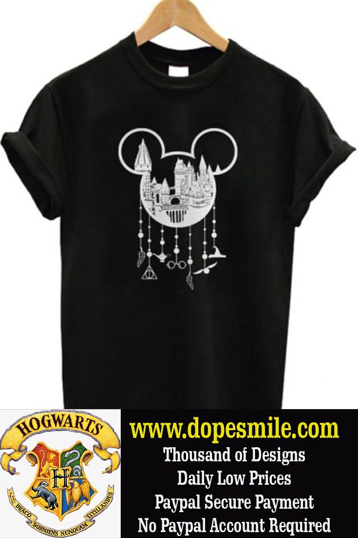 Harry Potter Mickey Face cool T-Shirt | by Clarafirebrick | Medium