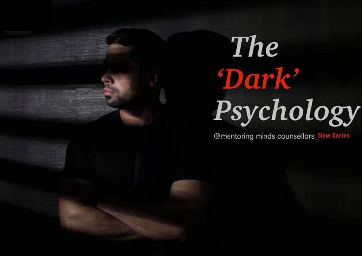The Dark Psychology - Psychologist Harsh Pandya - Medium