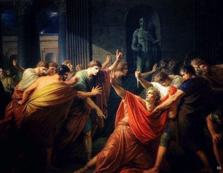 How and Why Caesar Was Killed. By 44 BCE, Rome had been embroiled in ...