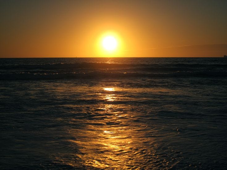The Paragraphs of Sunset. "Loving someone from afar is like… | by ...
