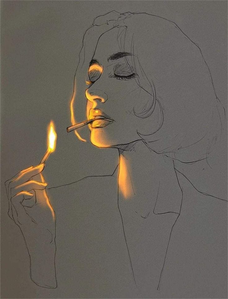 It was possible to swallow cigarette smoke right? | by AllSheWrote | Medium