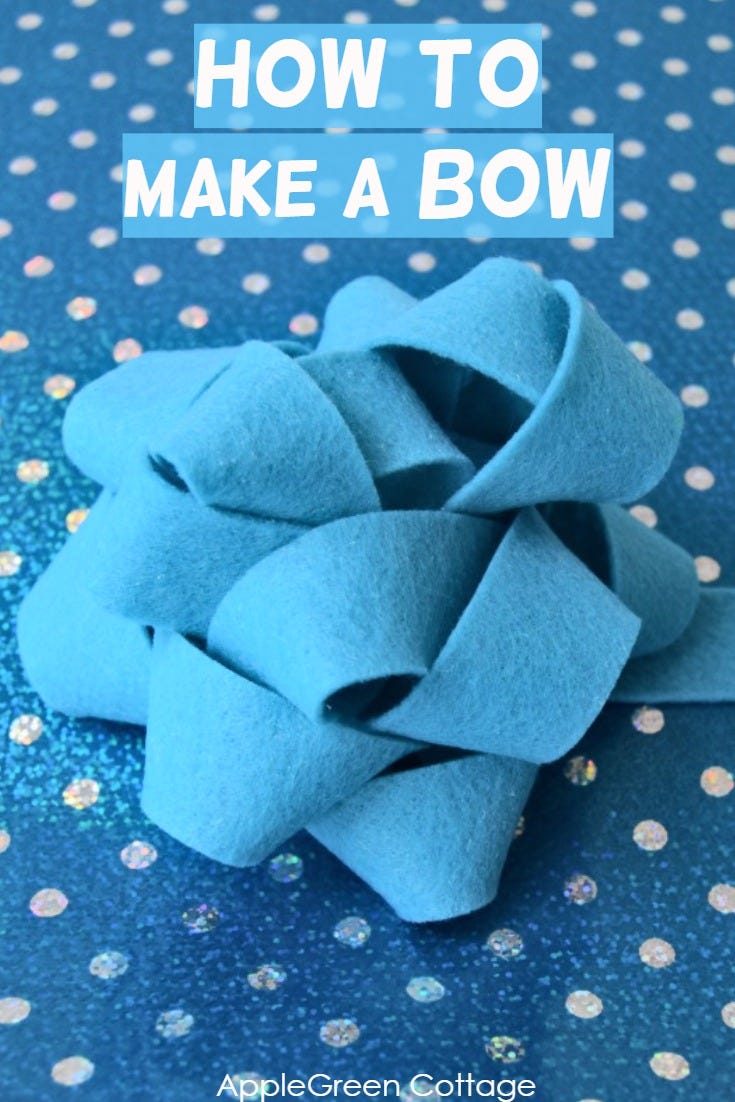 How To Make A DIY Bow — In Minutes! | by AppleGreen Cottage | Medium