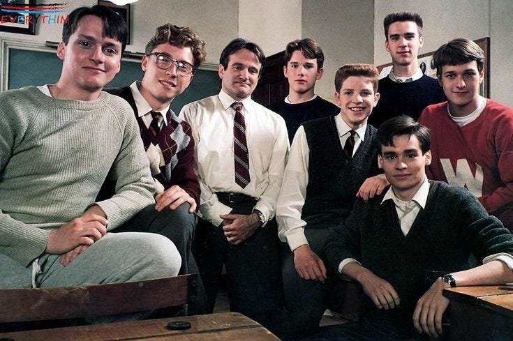Dead Poets Society: Poesia, educação e John Keating. | by rebecca | Medium