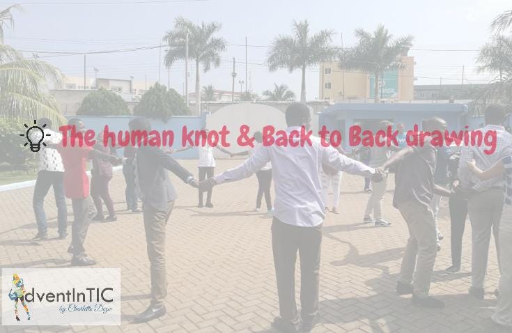 The human knot & Back to Back drawing | by Charlette N'Guessan | Medium