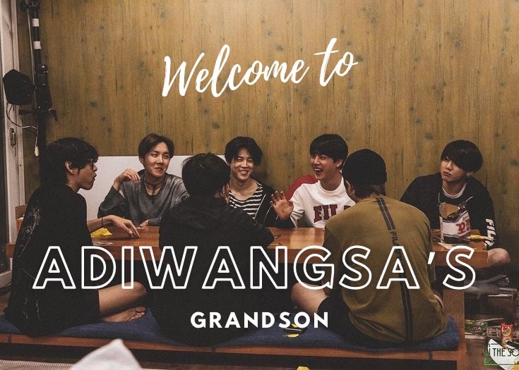 Welcome to Adiwangsa’s Grandson. Keluarga Adiwangsa itu hanya keluarga ...