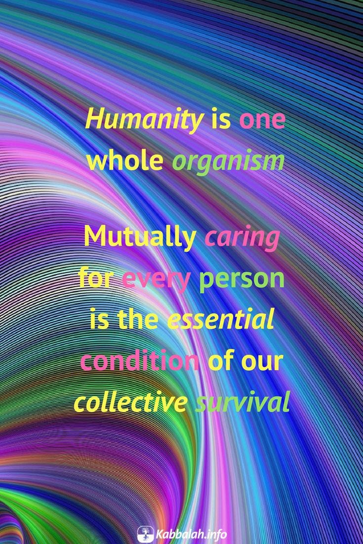 We need to learn how our evolutionary interdependence, mutual ...
