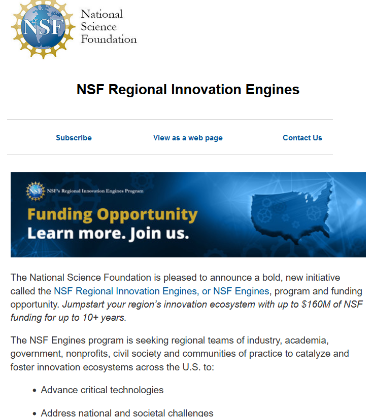 Ag should prefer economic development grants over innovation and ...