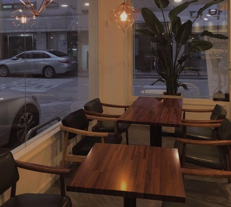 CAFE. di sore hari yang cerah… | by el | Medium