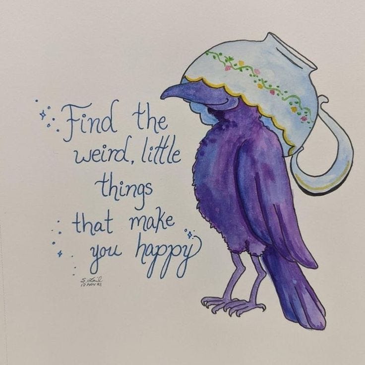Happiness Happens From Weird Little Things | by Adrienne Beaumont | the ...