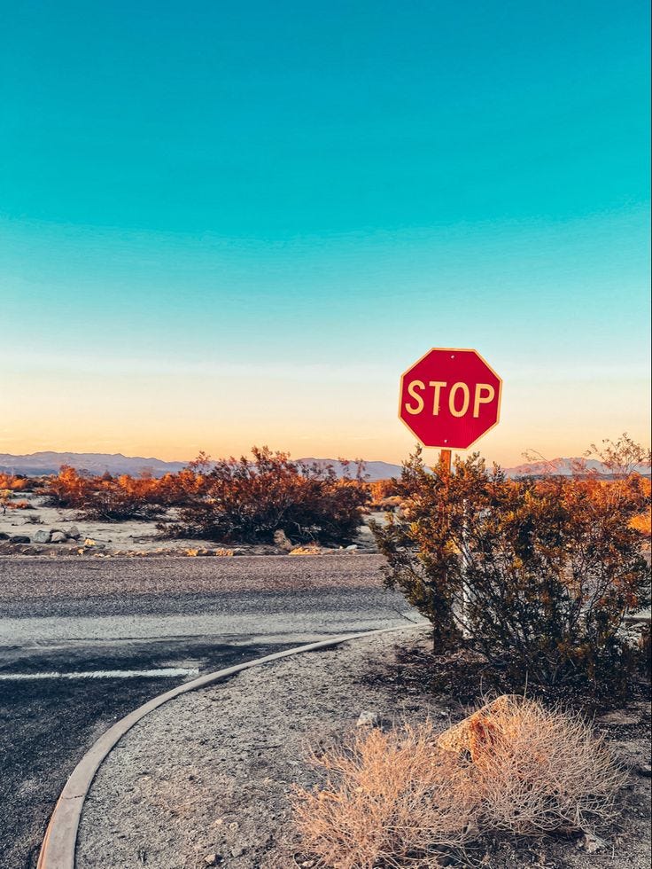 STOP. “Stop finding meaning in everything” —… | by MR. YOSO | Medium