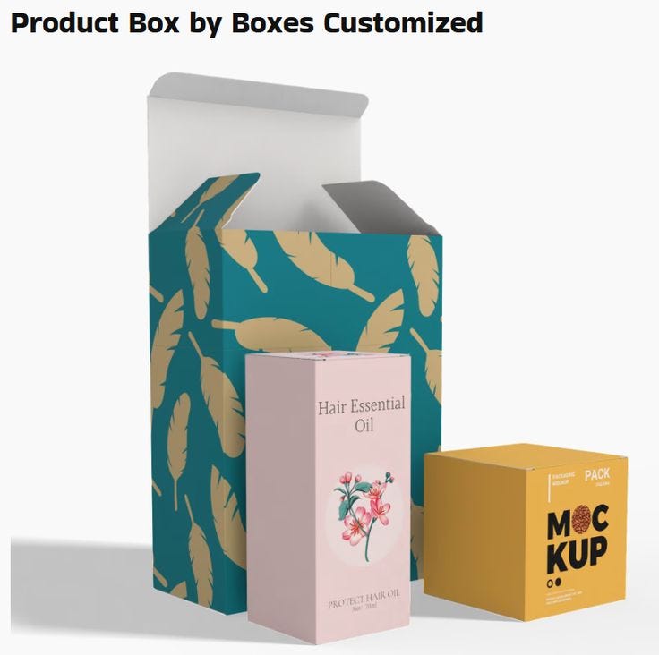 The Power of Custom Printed Product Boxes: A Game-Changer for Your ...