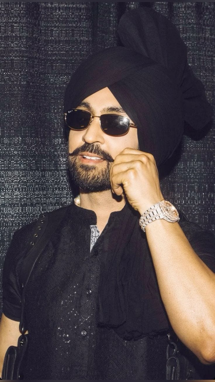 Diljit Dosanjh Indian Singer & Actor | by Ehsan Yousuf | Sep, 2024 | Medium