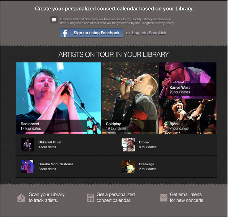 Records & Concerts, Spotify & Songkick. | by Songkick | Songkick