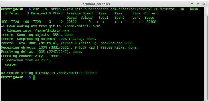Install nodejs like a boss with nvm | by Dmitri Pavlutin | Medium
