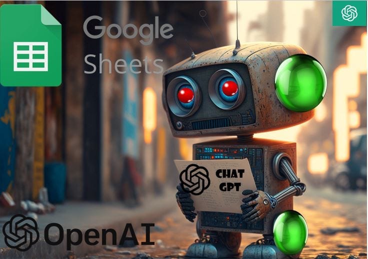 Artificial Intelligence Touch to Google Sheets: Integration of GPT | by Muslum Yildiz | Academy ...