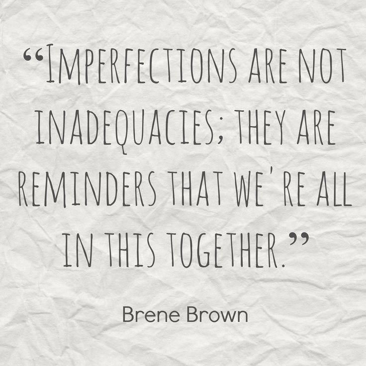 Embracing my perfect imperfectness | by Blaire S | Medium