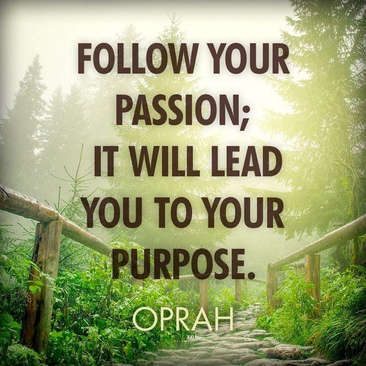 Passion Vs Purpose.. What’s your choice..? | by To My World.. | Jun ...
