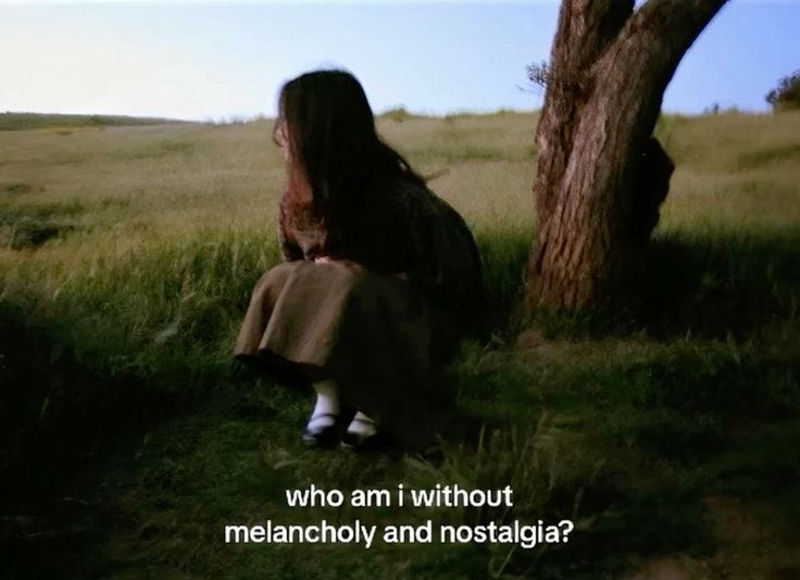 Who am I without nostalgia?. It’s strange, nostalgia. It teases you ...