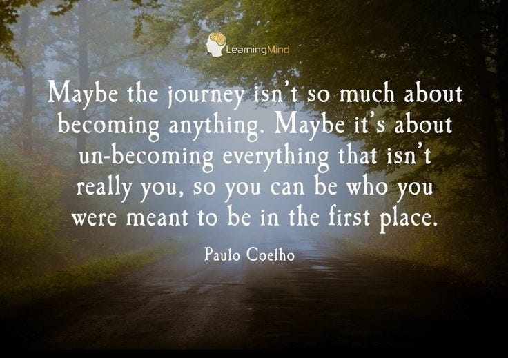 Finding Yourself Means Coming Undone | by Team JRNI | JRNI | Medium