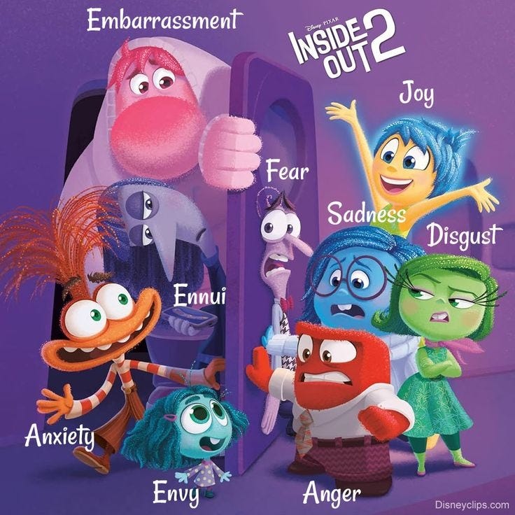 🌟 Meet Envy, Fear, and Sadness, adding depth and excitement to the ...