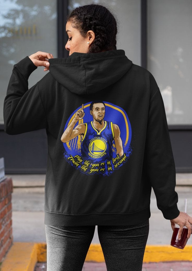 Unisex Stephen Curry Printed Hoodie | by Rabbit Shop | May, 2024 | Medium