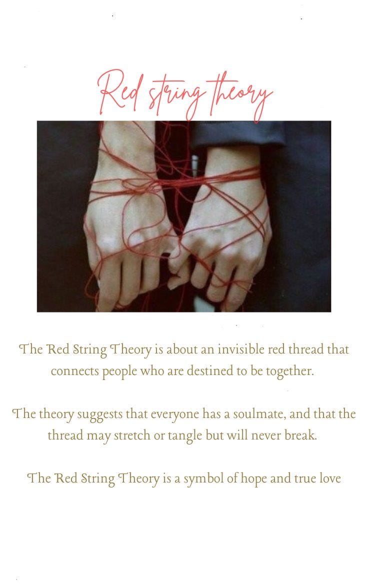 Red string theory:Cultural and Symbolic Interpretation | by Shifa ...