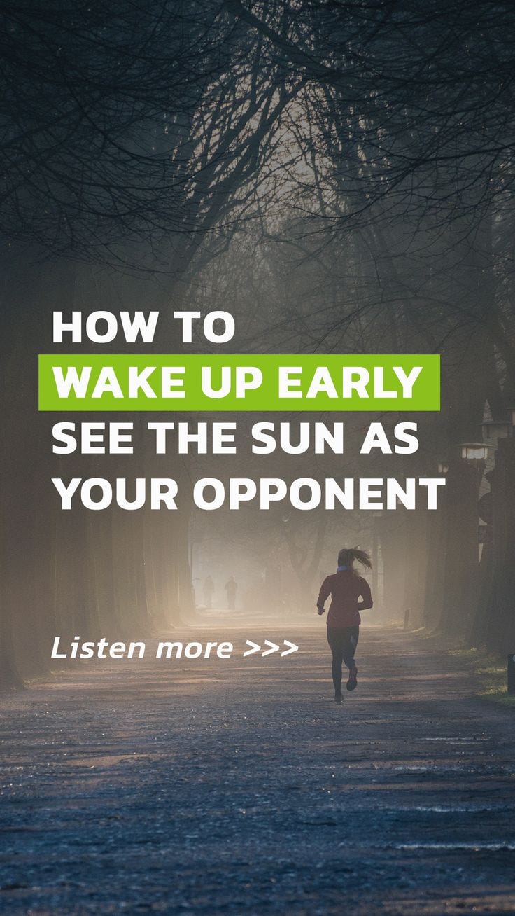 “Get Up Early”. Get Up Early: How Waking Up Early Can… | by Rabnawaz | Dec, 2024 | Medium