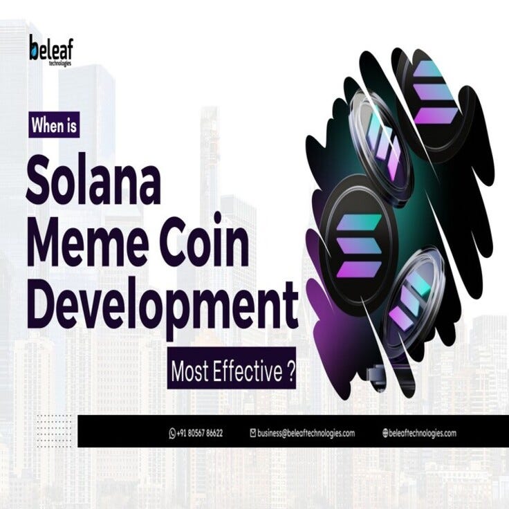 Breaking Down the Importance of Solana Meme Coin Development | by sivaprasad m | Sep, 2024 | Medium