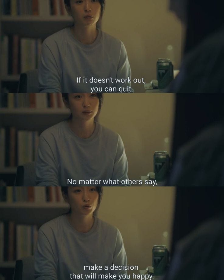 Sometimes it’s wiser to quit before it all falls apart. | by Fujimoto ...