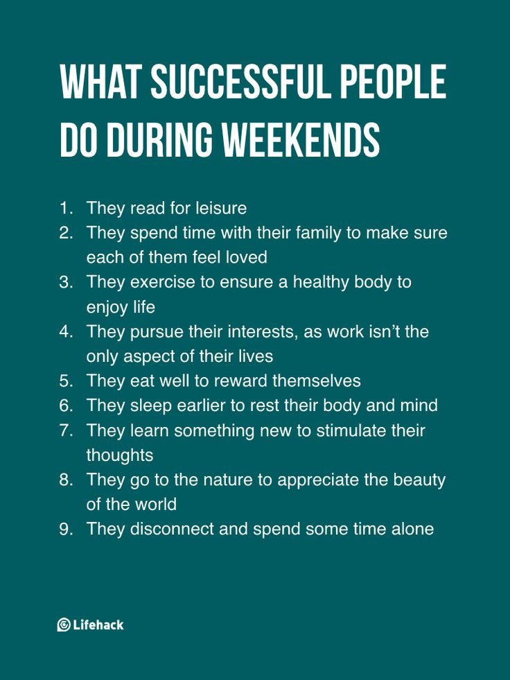 Why Productive Sundays Are Important | by Matthew Wetmore | Medium
