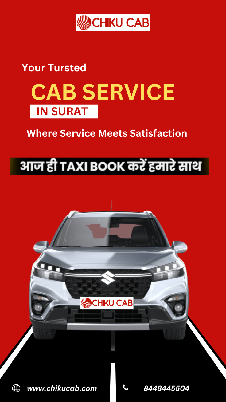 Reliable Cab Service in Surat with Chiku Cab - Chikucabshiva - Medium Reliable Cab Service in Surat with Chiku Cab - Chikucabshiva - Medium