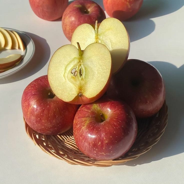 The Theory of Cutting an Apple: A Metaphor for Life’s Choices | by Arin ...